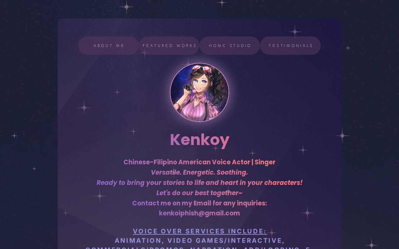 Kenkoy - Chinese Filipino American Voice Actor